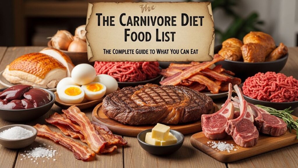 Carnivore Diet Food List: The Complete Guide to What You Can Eat on a ...