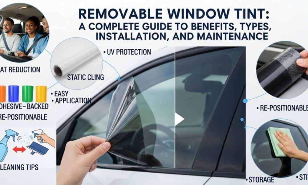 Removable Window Tint: A Complete Guide to Benefits, Types ...