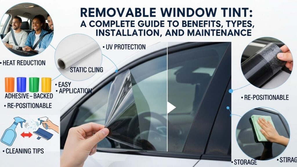 Removable Window Tint: A Complete Guide to Benefits, Types ...
